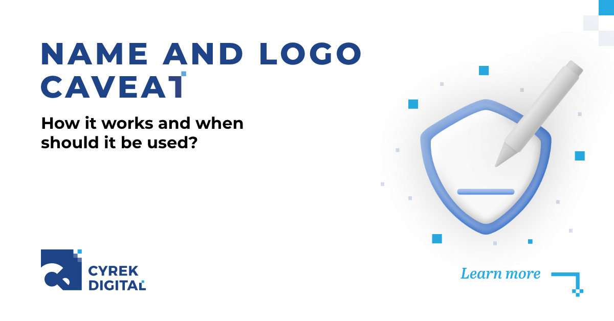 Name and logo caveat - what does it look like and when should it be used?