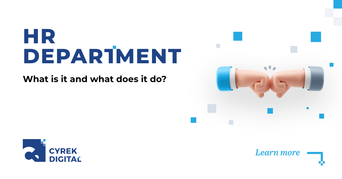 HR department - what is it and what does it do?