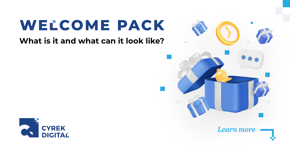 Welcome pack - what it is and examples