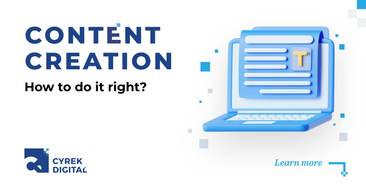 Content creation - what it consists of