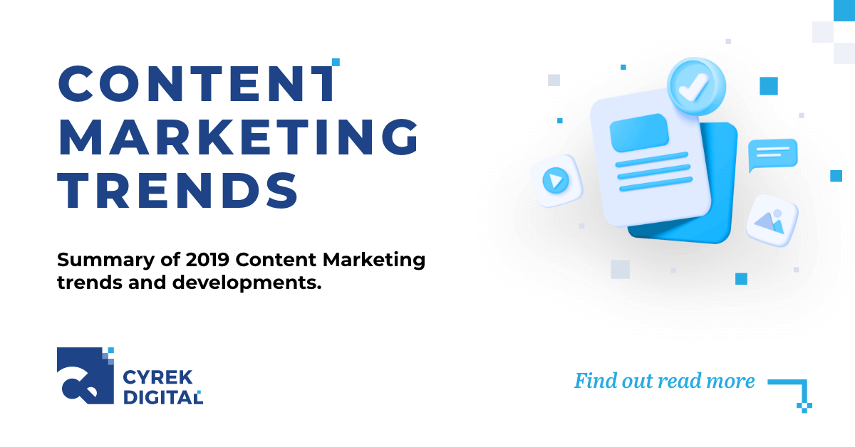 Content Marketing – trends for 2019