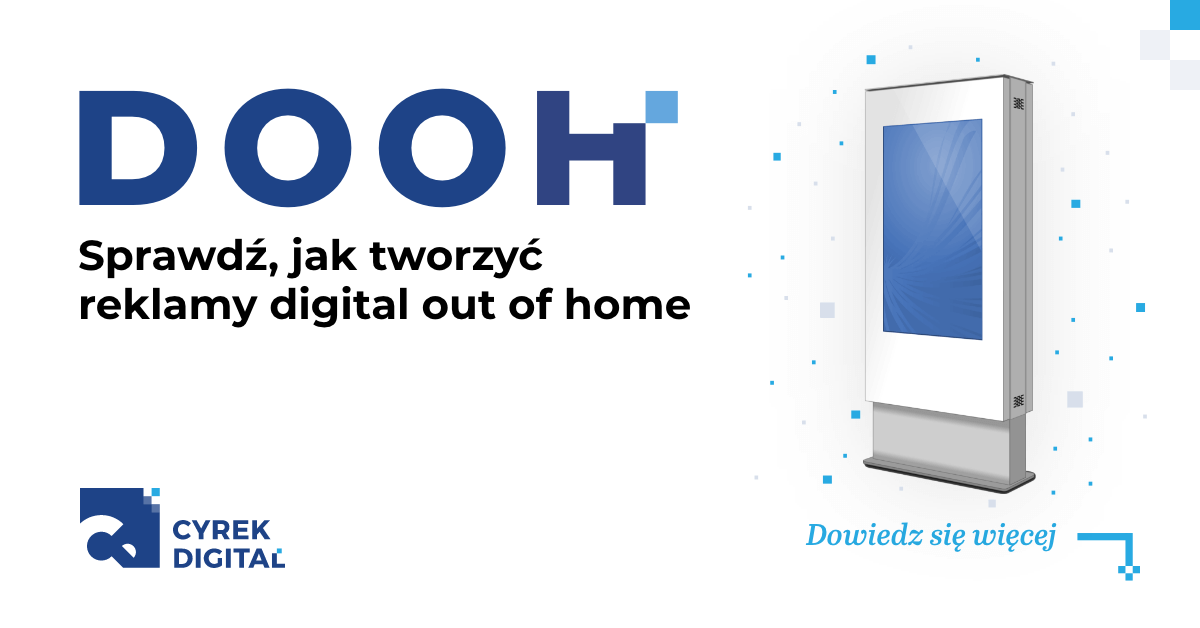 DOOH - co to jest i jak tworzyć reklamy digital out of home?